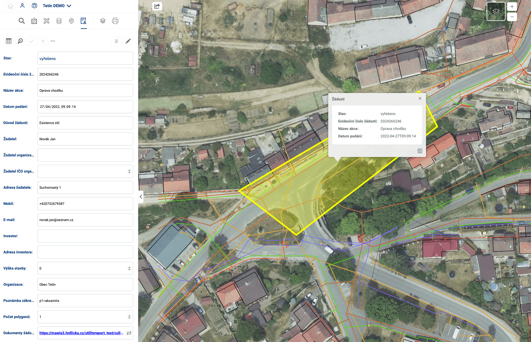 Zjednodušte si vyjadřování k existenci sítí v Mawis Geoportálu - MAWIS